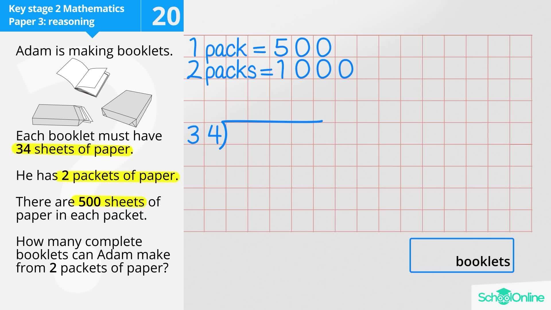 KS2 Primary Maths Age 13-17 - Calculations: Word Problems - Explained ... KS2 Primary Maths Age 13-17 - Calculations: Word Problems - Explained ...